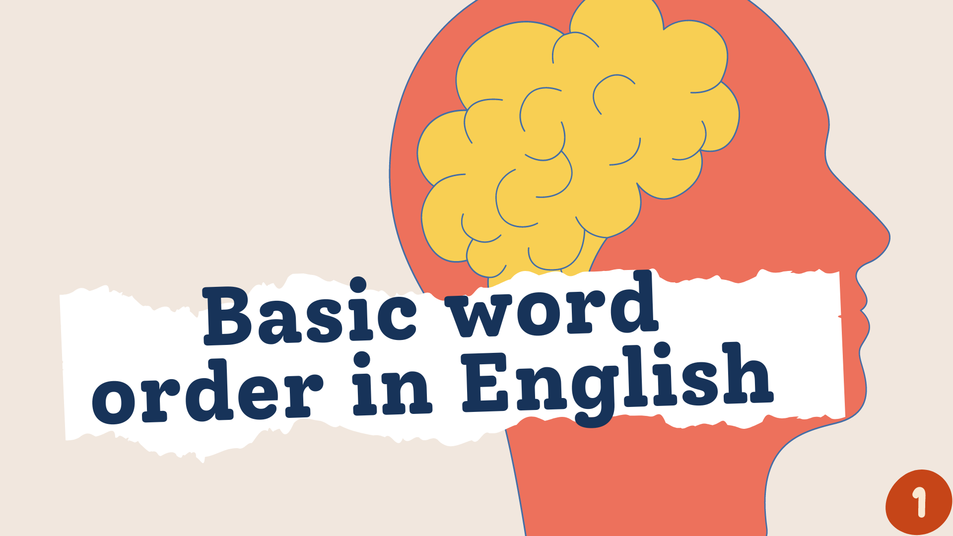 Basic Word Order for Elementary Learners