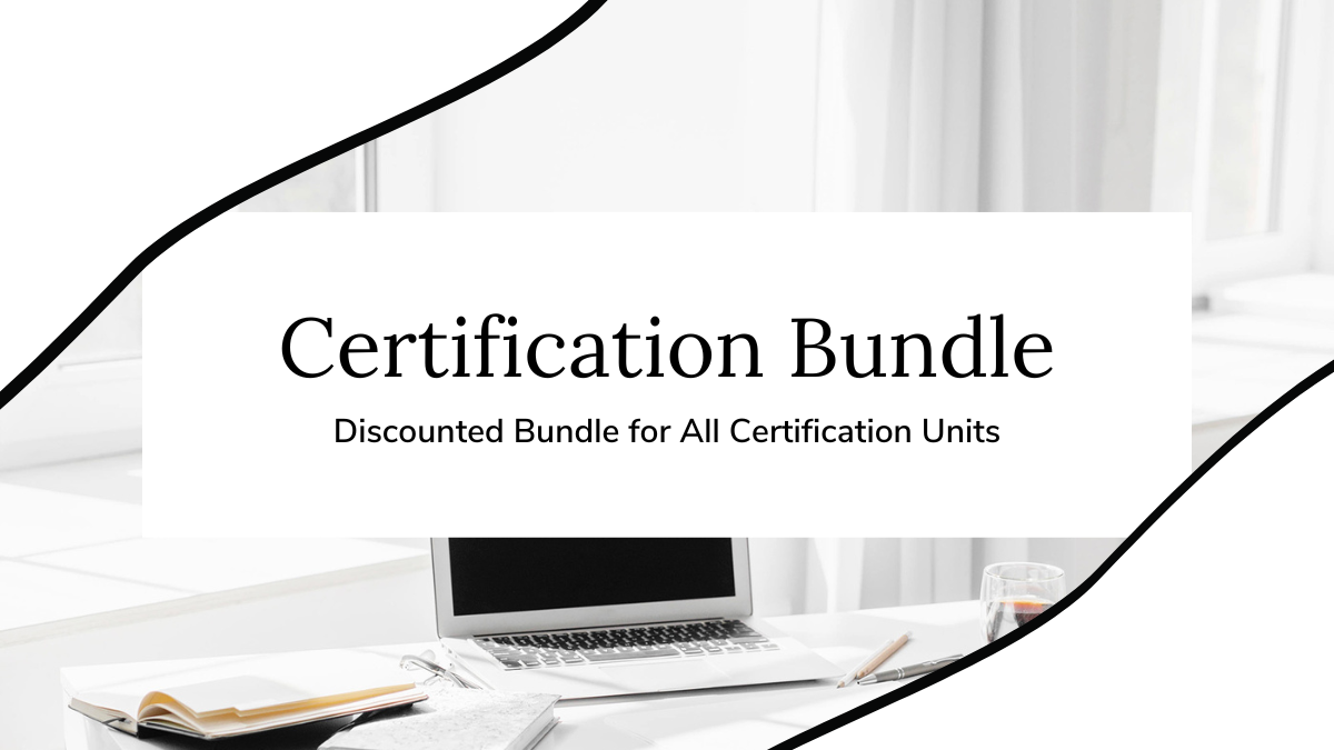 Certification Bundle