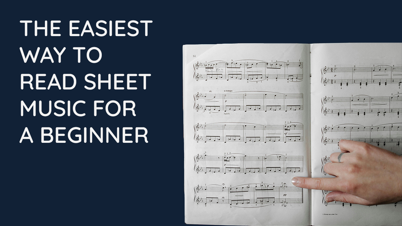 The Easiest Way To Read Sheet Music For A Beginner Part. 1