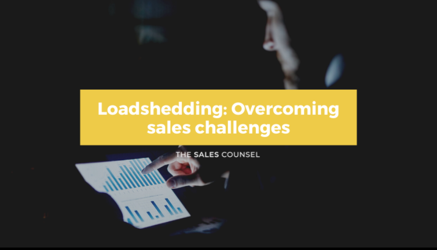 Loadshedding: Overcoming sales challenges