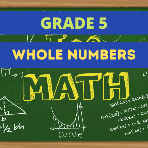 Grade 5 Whole Numbers