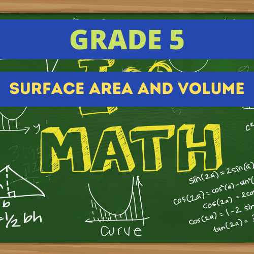 Grade 5 Surface Area and Volume