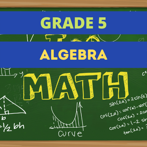 Grade 5 Algebra