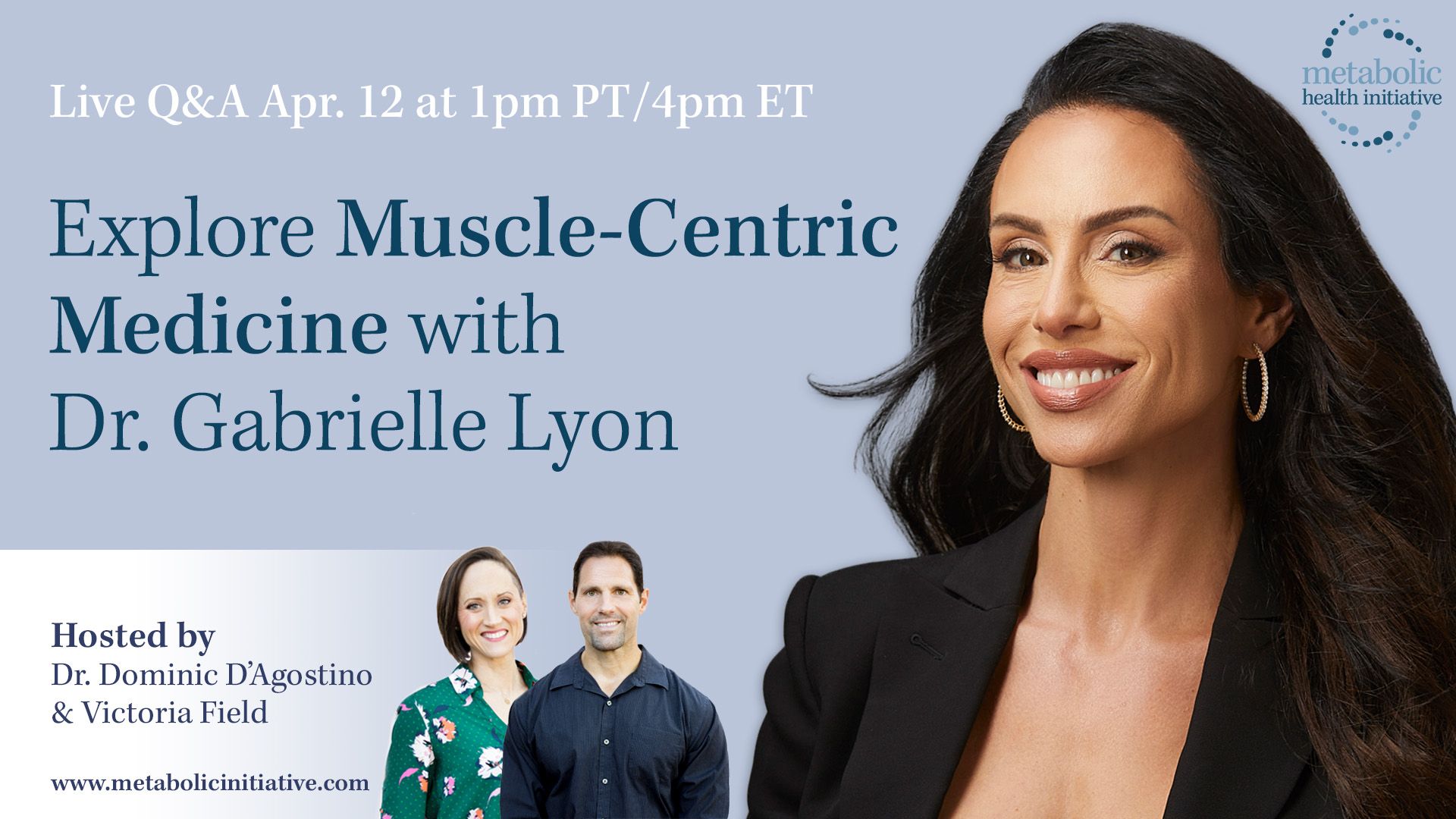 Live QnA with Dr. Gabrielle Lyon