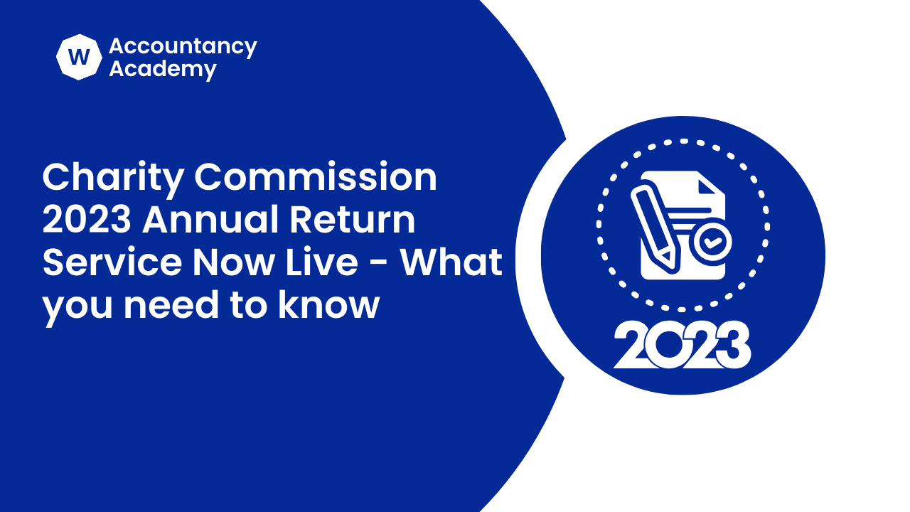 Charity Commission 2023 Annual Return Service Now Live - What you need ...