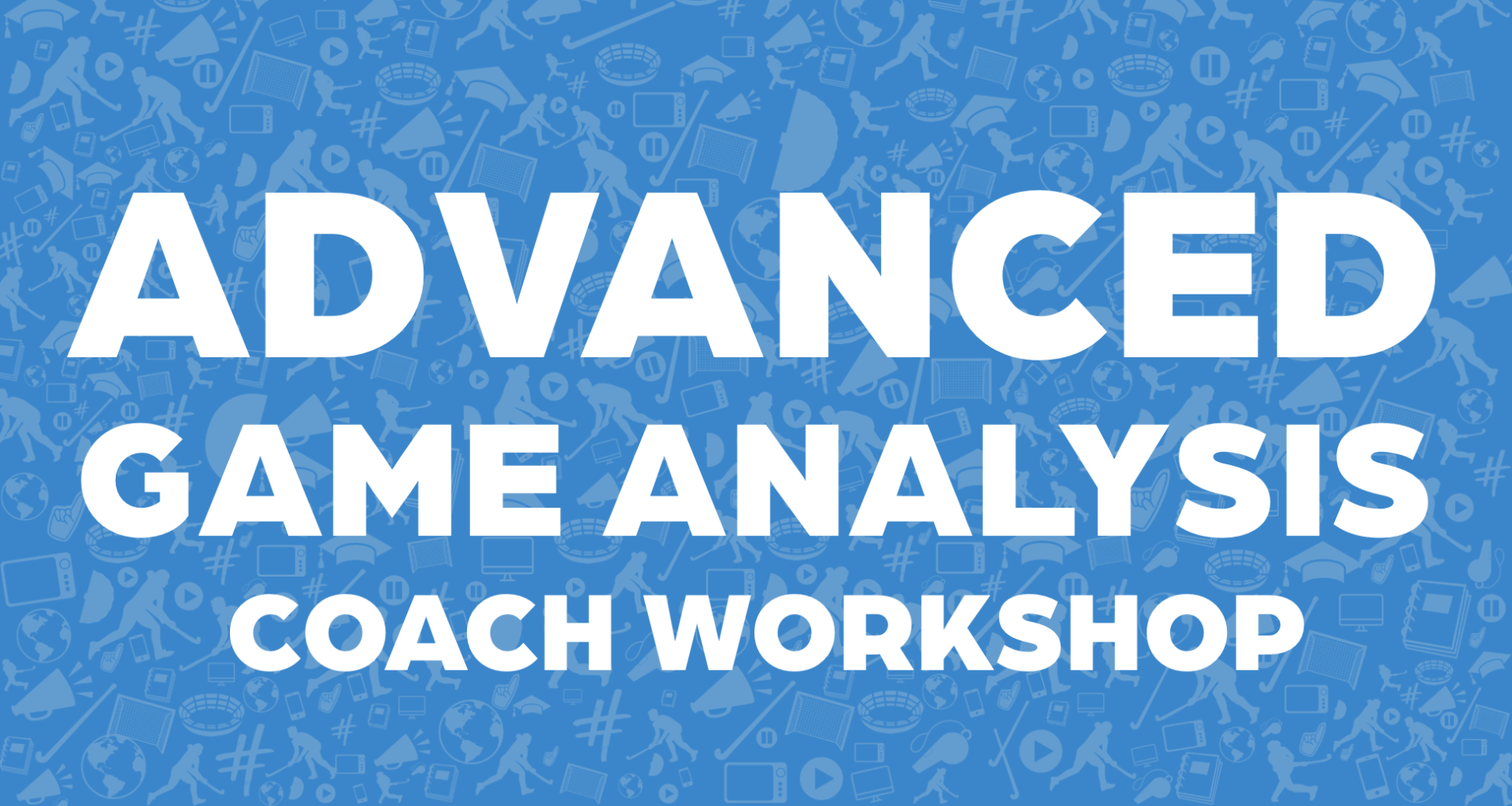 Advanced Game Analysis Workshop (996)