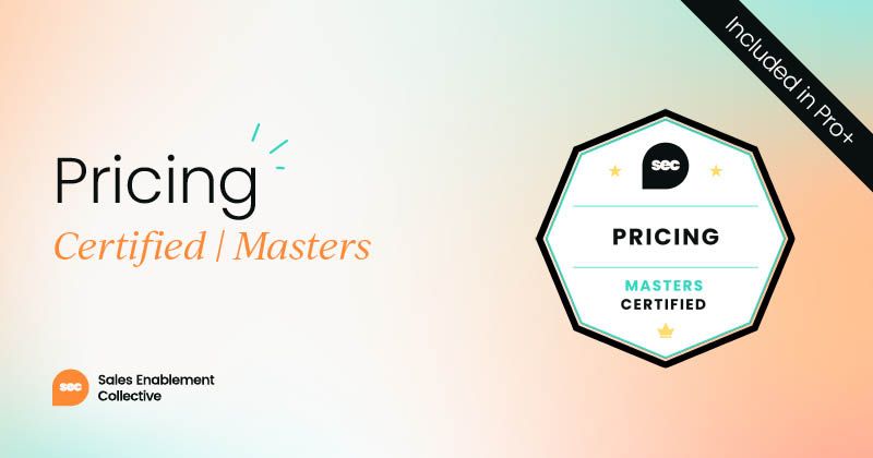Pricing Certified | Masters