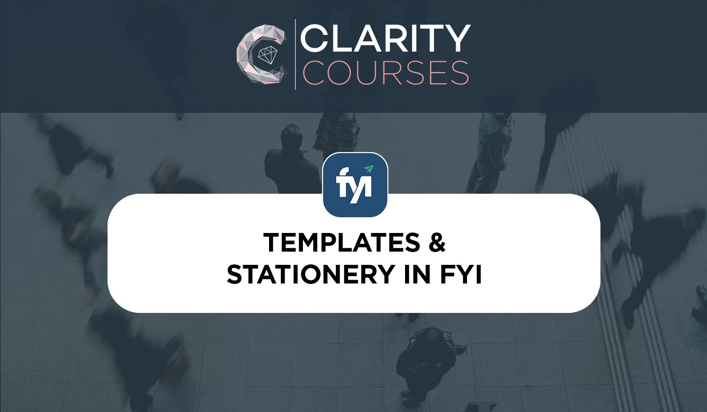FYI - Templates & Stationery