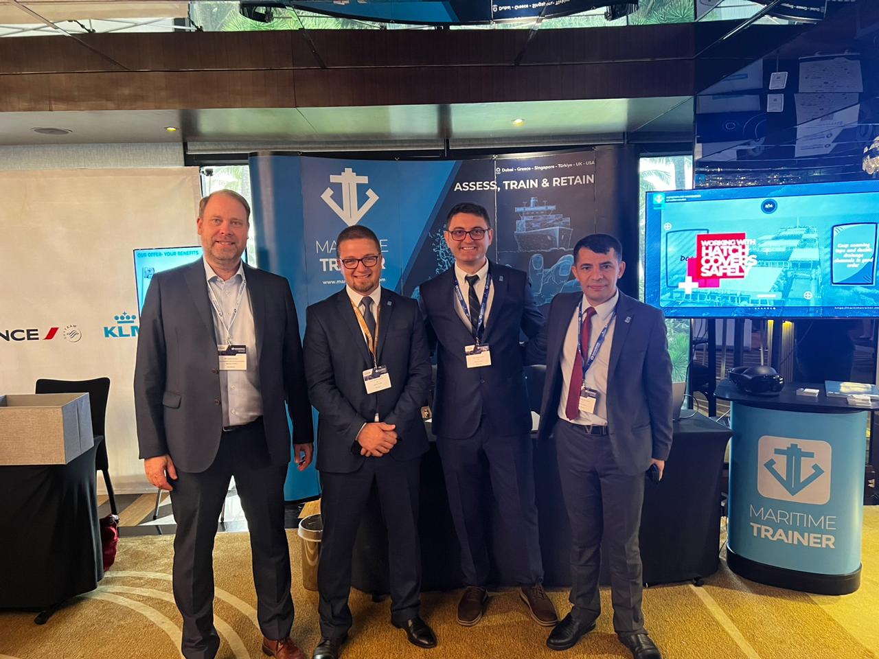 We are excited to share some photos from the first day of Seatrade ...