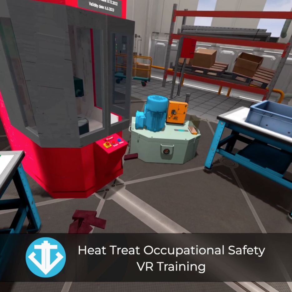Heat Treat Occupational Safety VR Training