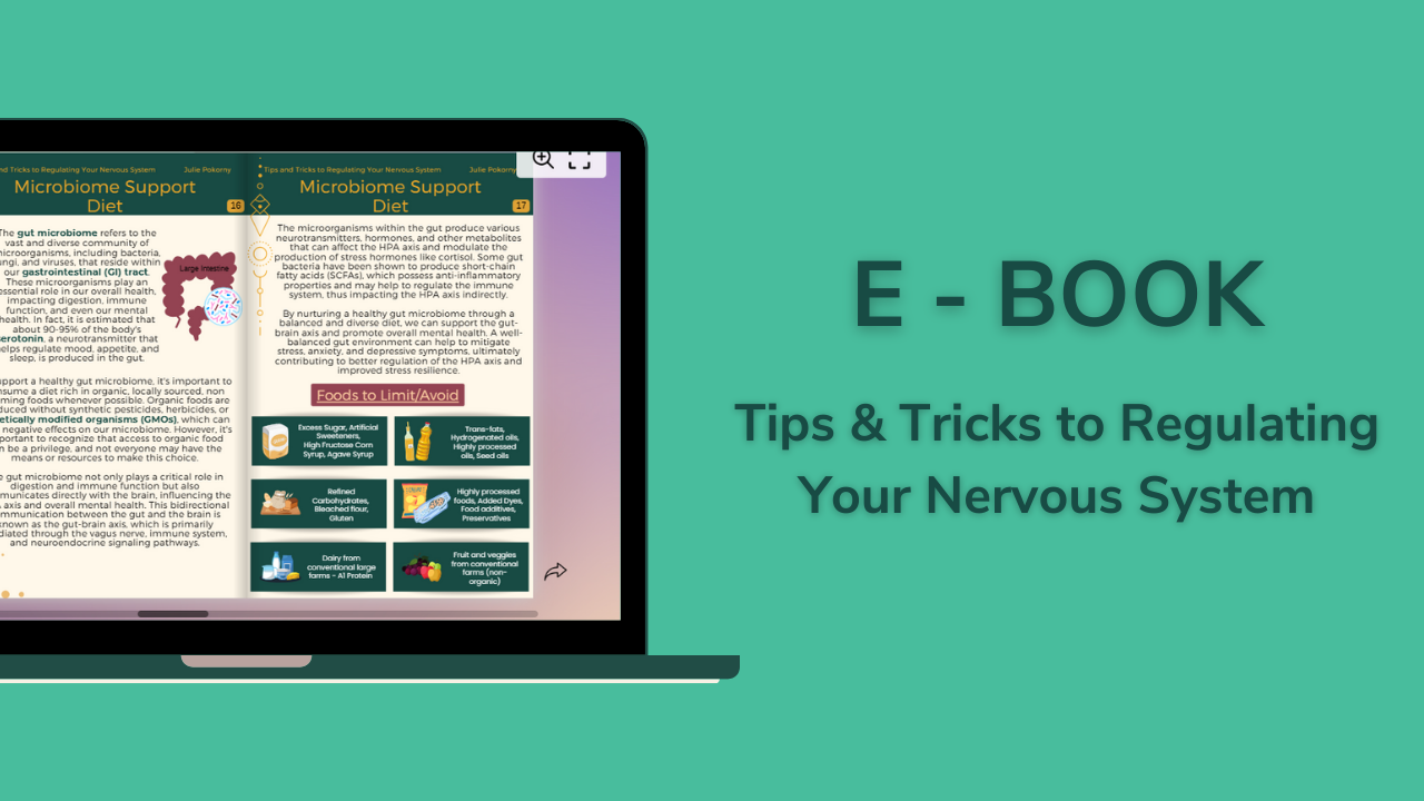 Tips & Tricks to Regulating Your Nervous System E- Book