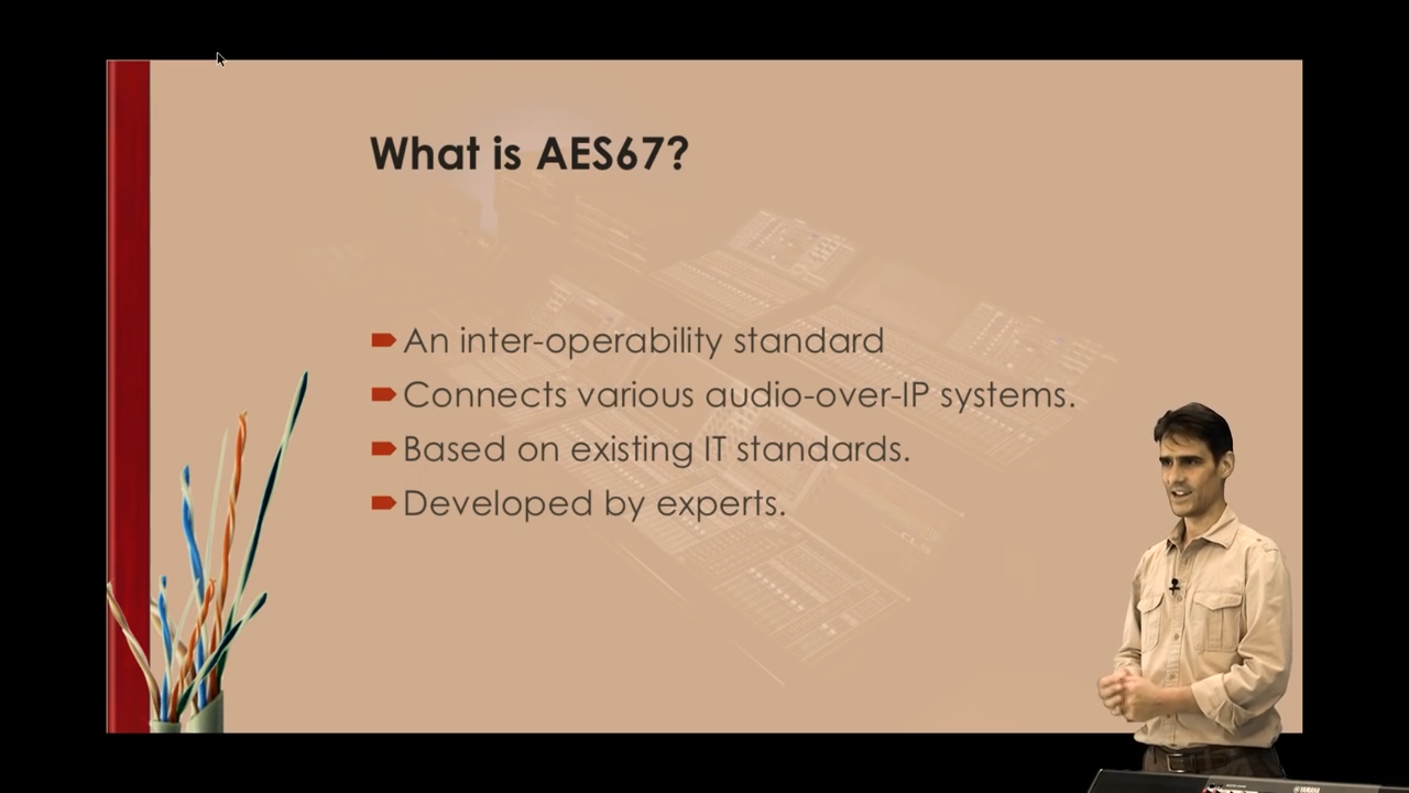 Connecting AES67 Devices