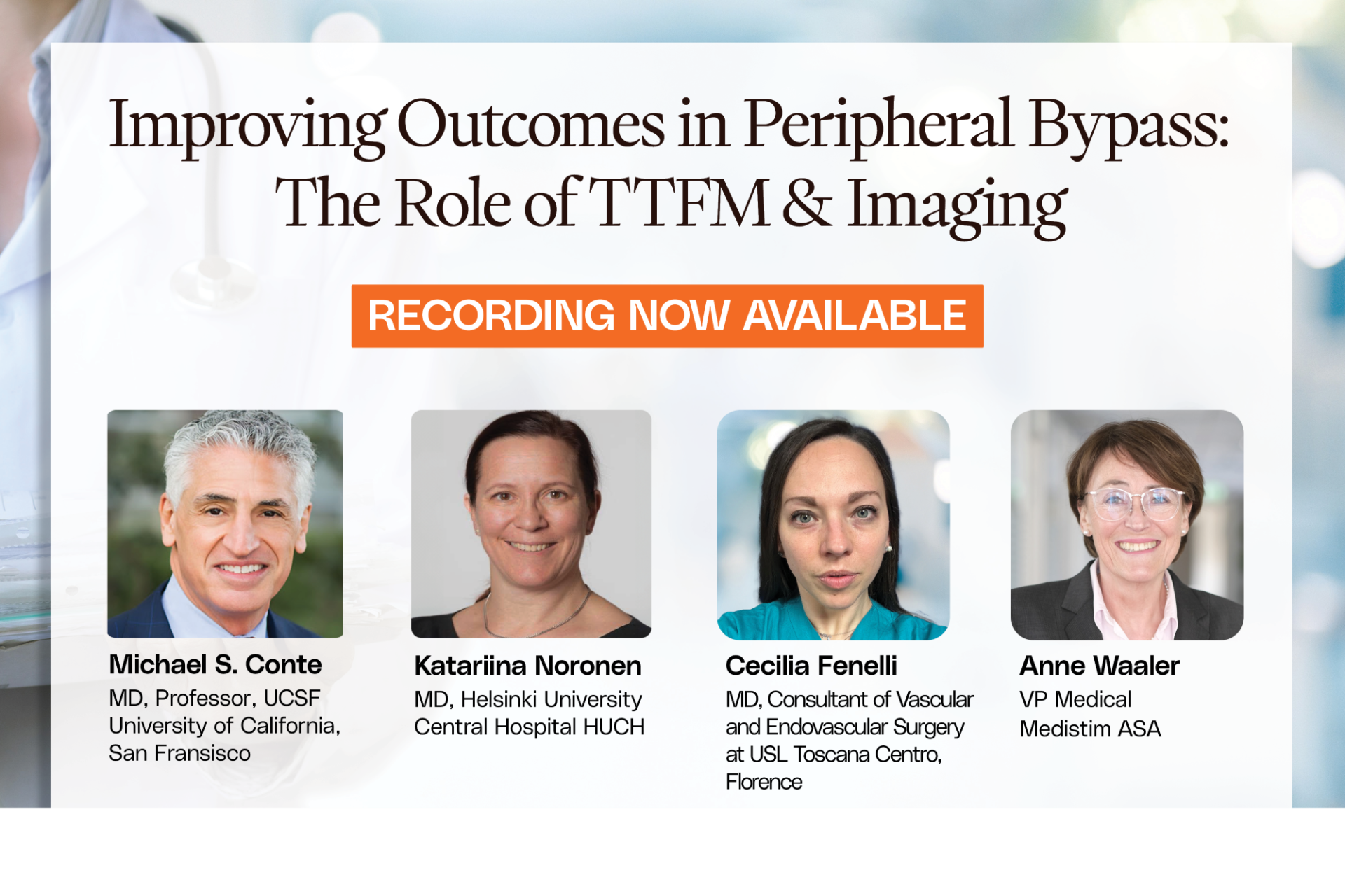 Improving Outcomes in Peripheral Bypass: The Role of TTFM and Imaging ...