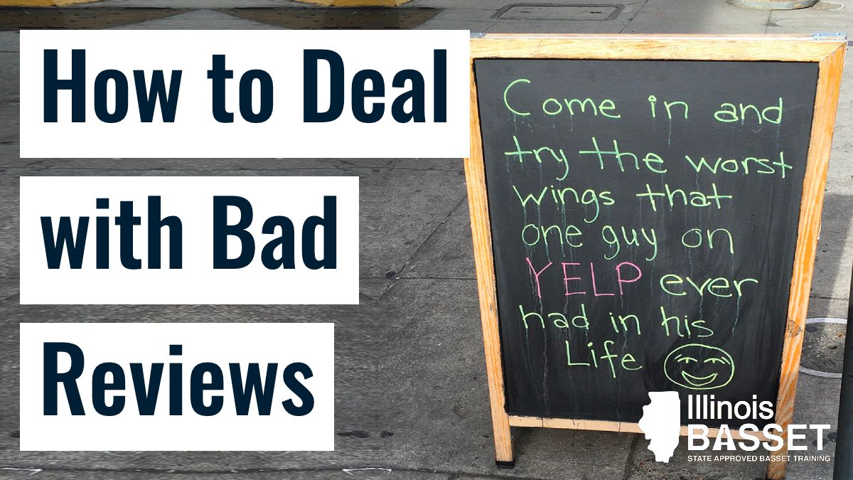 How to deal with bad reviews