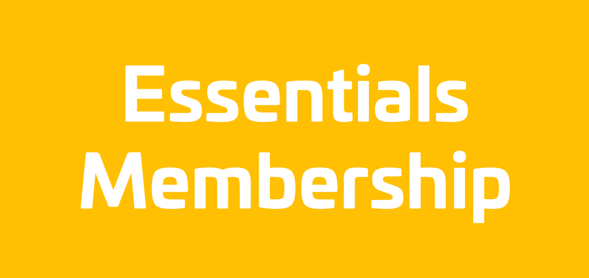 Essentials Membership Landing Page
