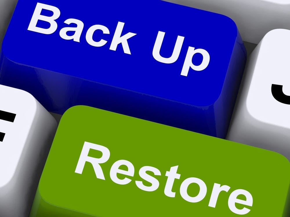 Backup & Restore Basics
