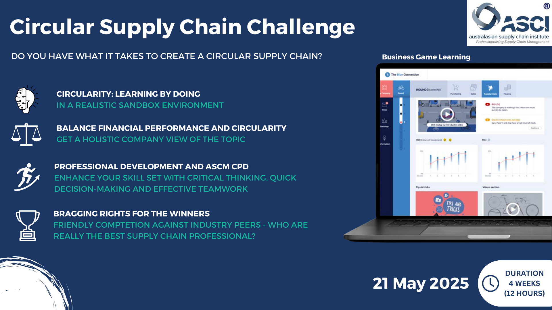 ASCI Circular Supply Chain Challenge - 21 May 2025