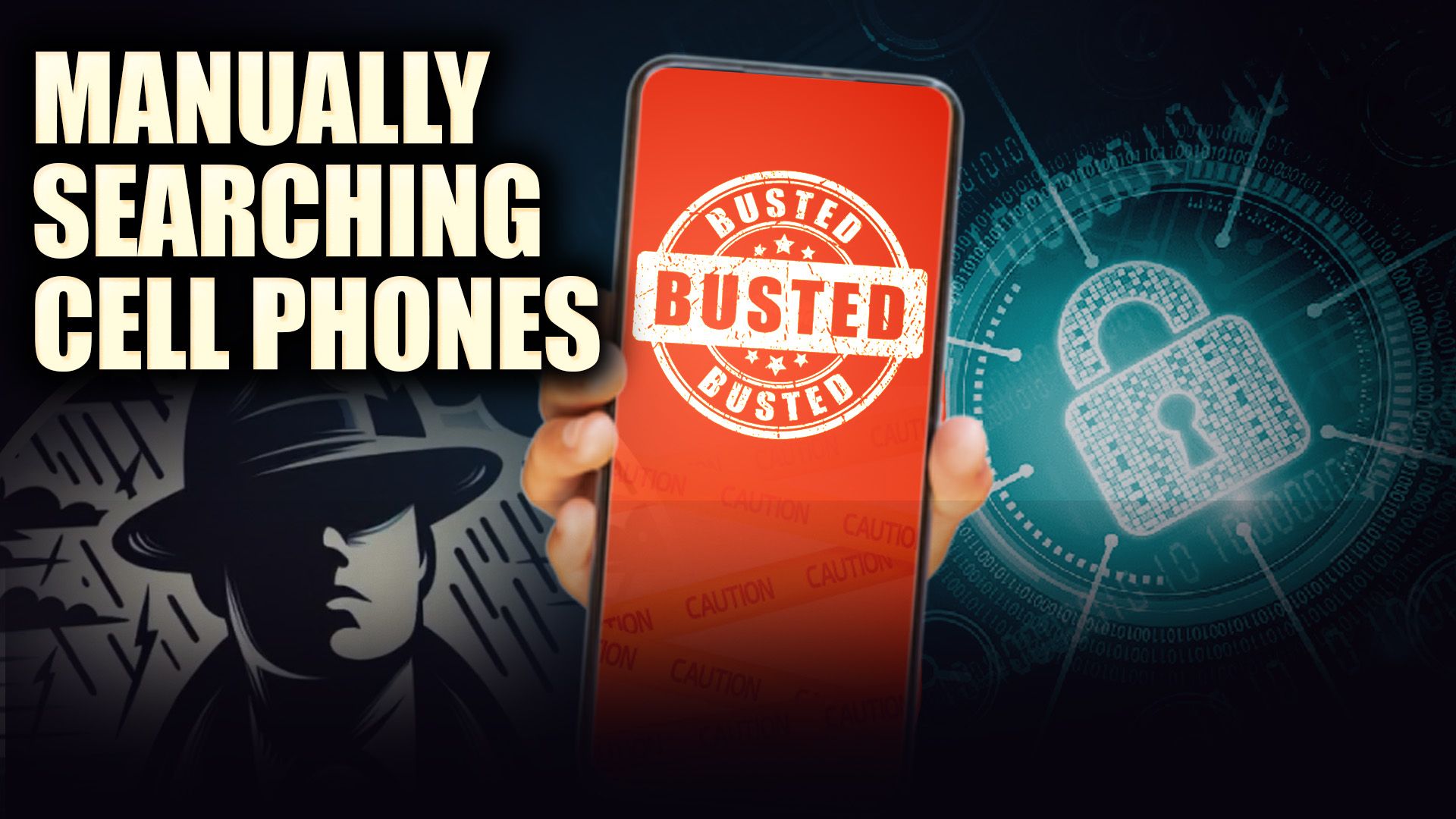 Manually Searching Cell Phones