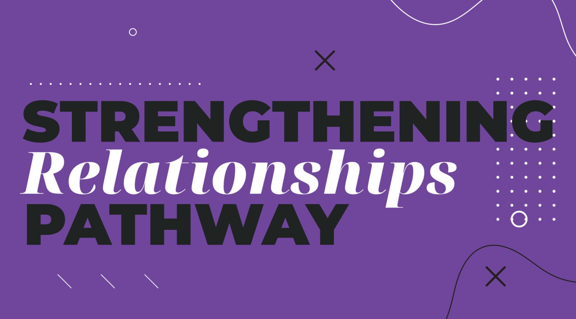 Strengthening Relationships Pathway