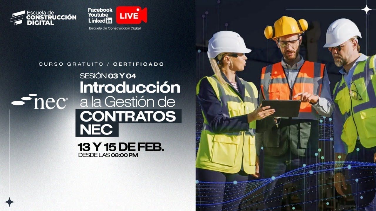 Introducción a la gestión de contratos NEC
