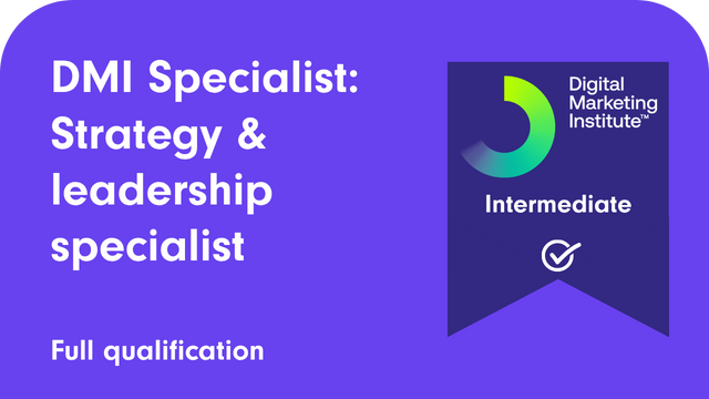DMI Specialist - Digital Marketing Strategy & Leadership