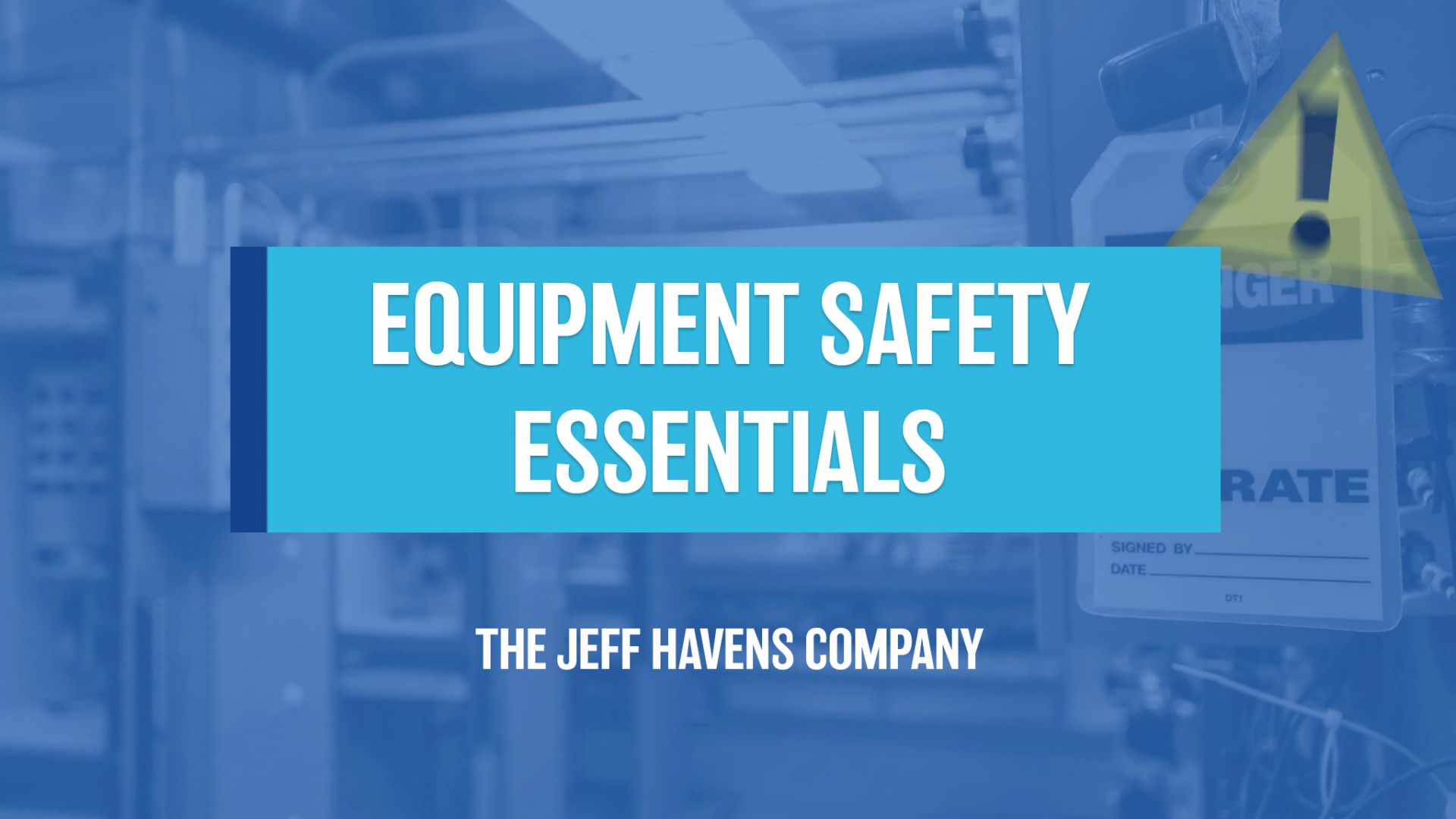 Equipment Safety Essentials