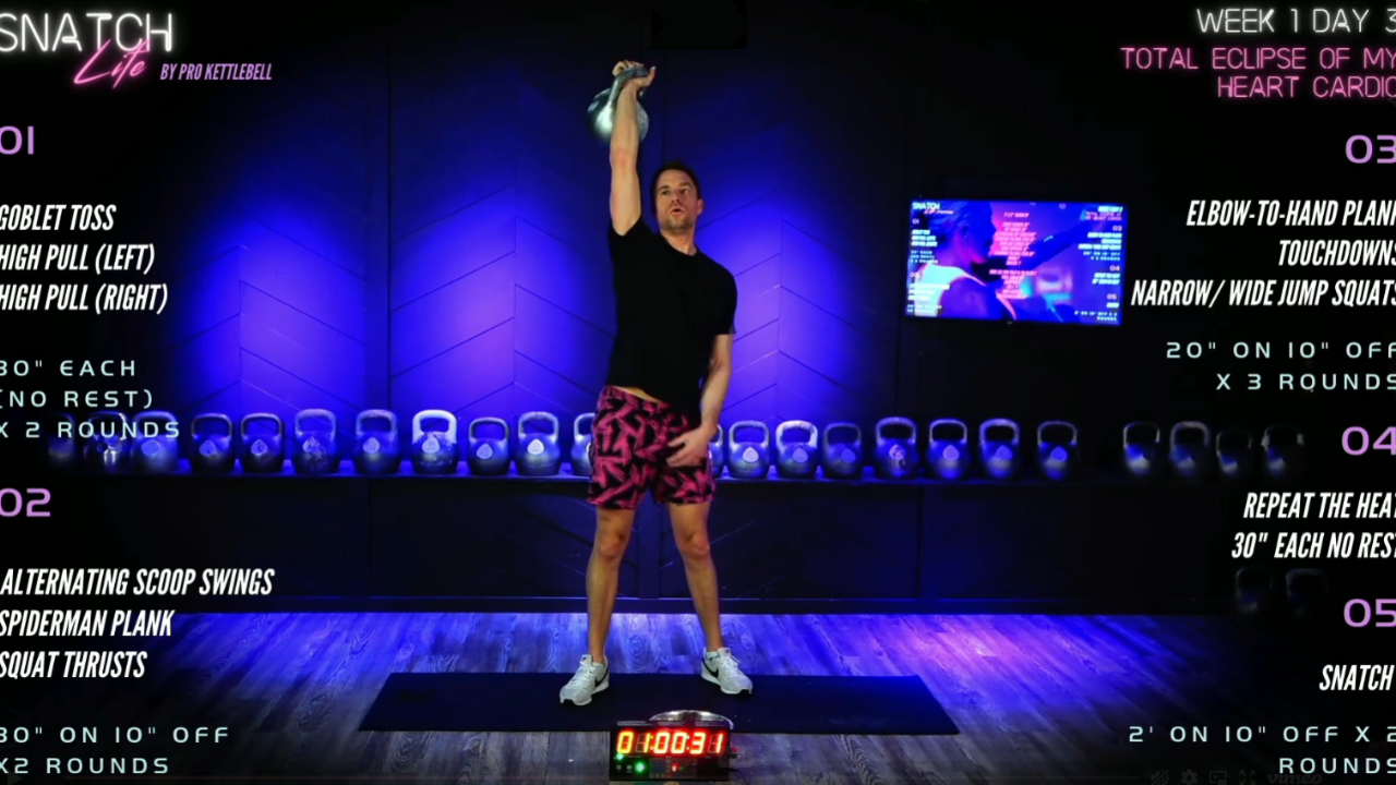 Snatch Life Kettlebell Training Program (24 Video Workouts)