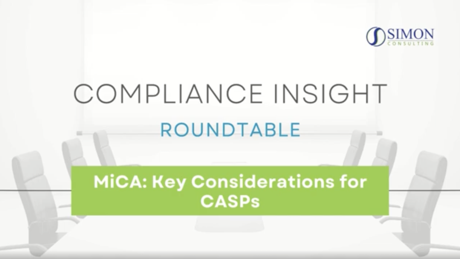 MiCA: Key Considerations for CASPs
