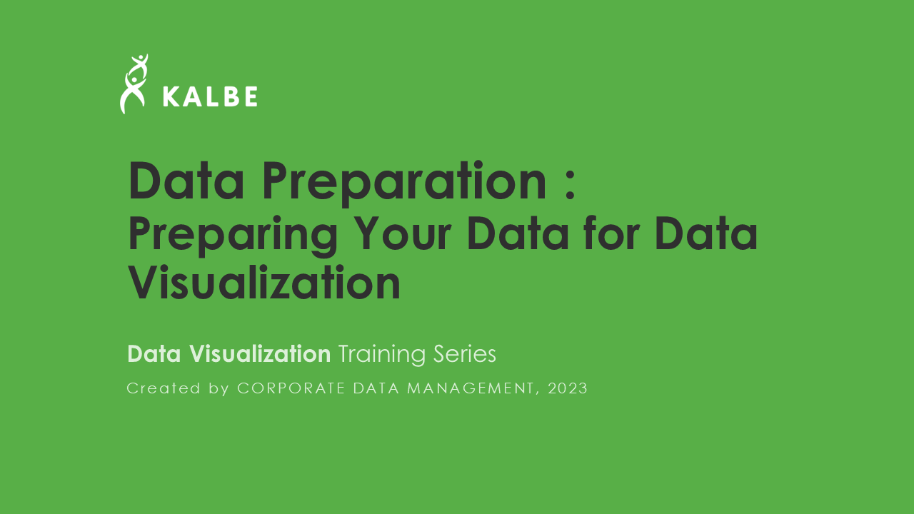 Data Preparation