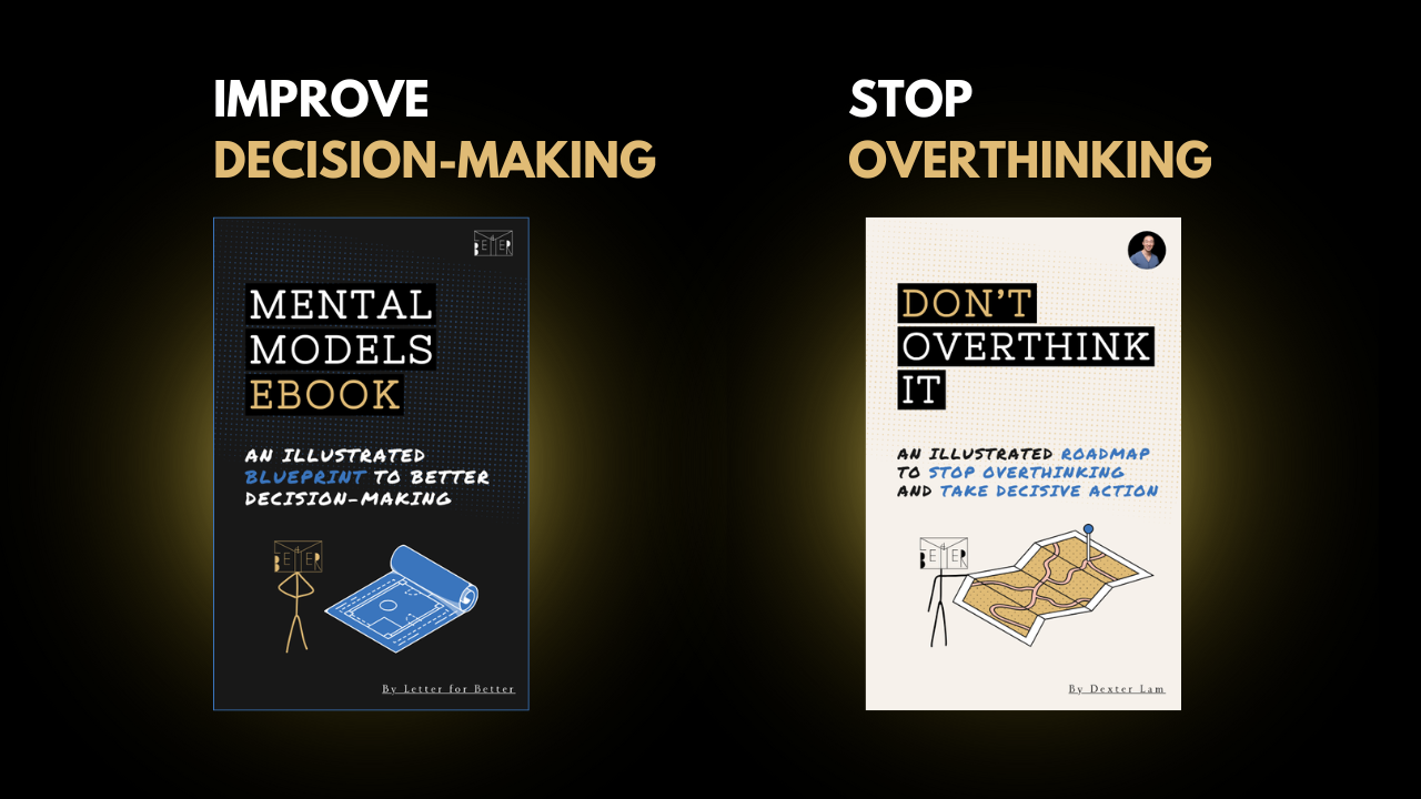 Ebooks to Stop Overthinking & Improve Decision-Making | Dexter Lam