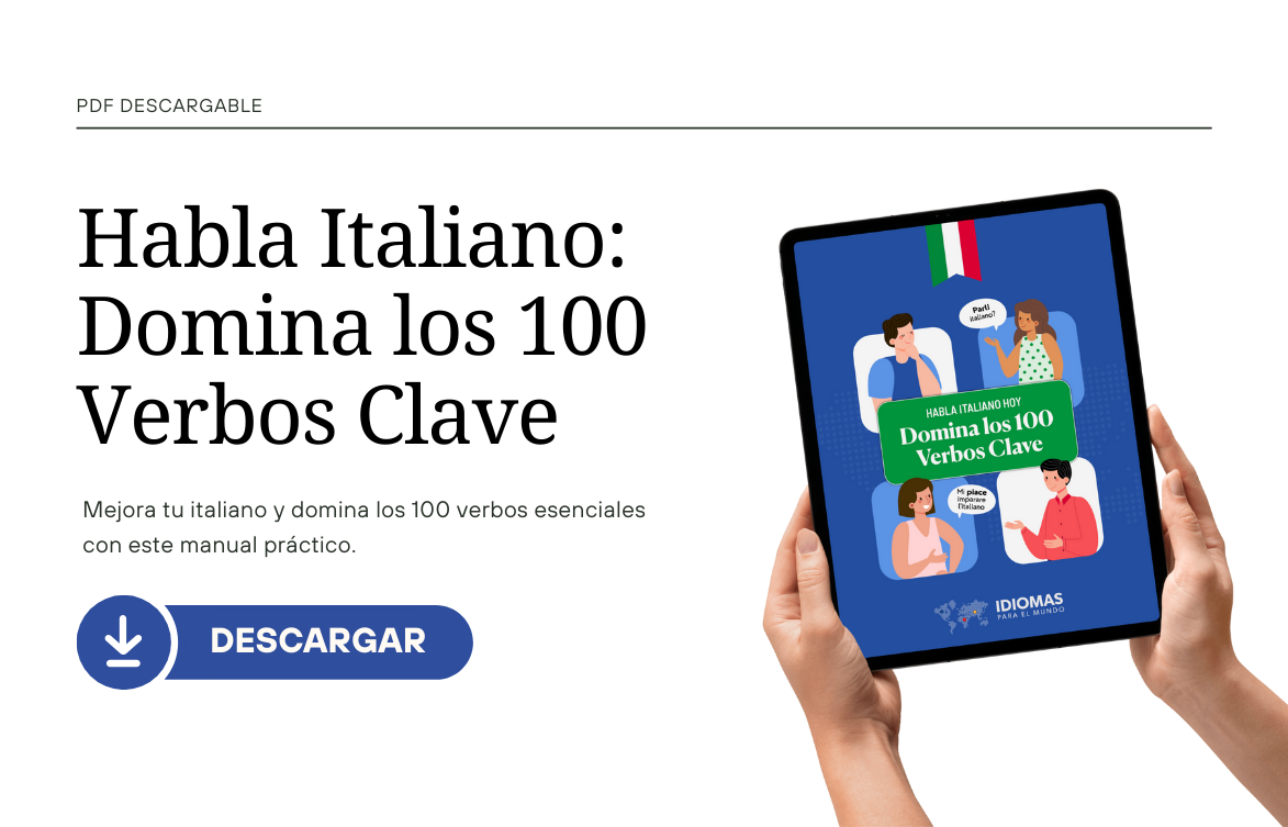 Habla Italiano: Domina los 100 Verbos Clave - PDF Descargable