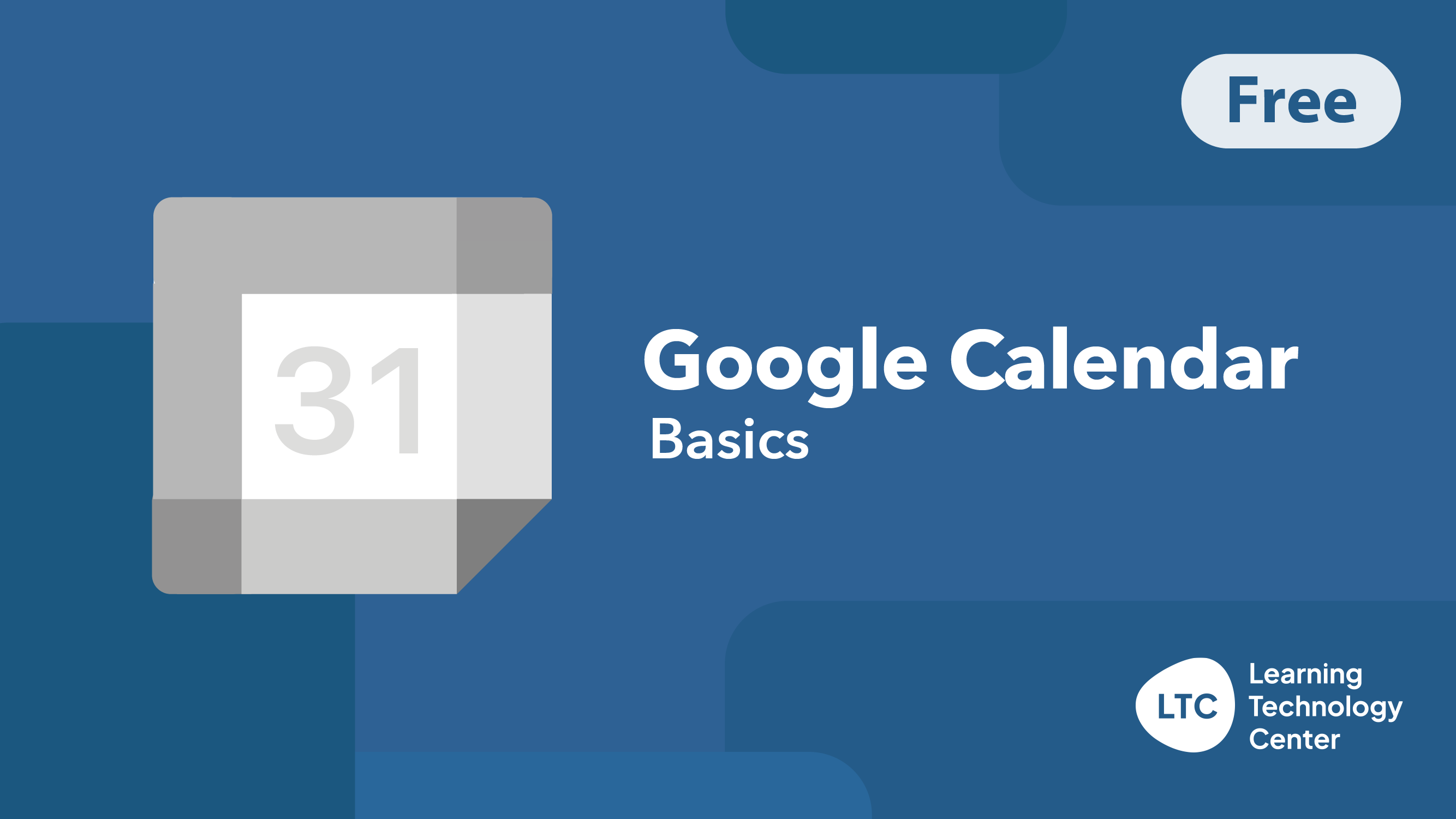 Google Calendar Basics