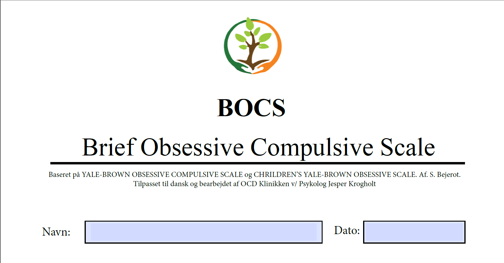 Ny interaktiv OCD test