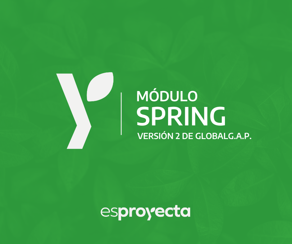 Módulo SPRING versión 2 de GLOBALG.A.P.