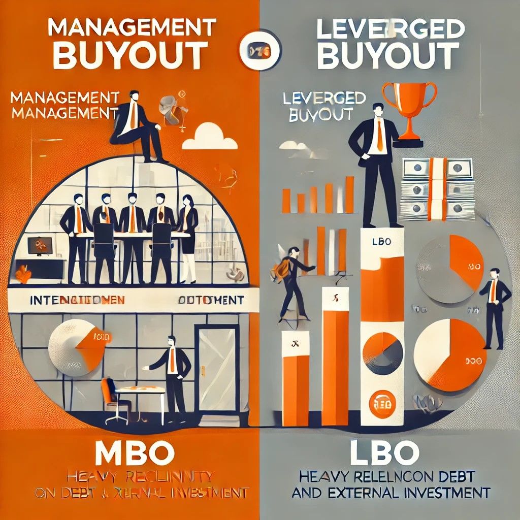 MBO(Management Buyout)와 LBO(Leveraged Buyout)의 차이점