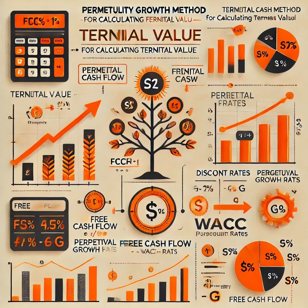 영구성장법(Perpetuity Growth Method)을 이용한 잔존 가치(Terminal Value) 계산