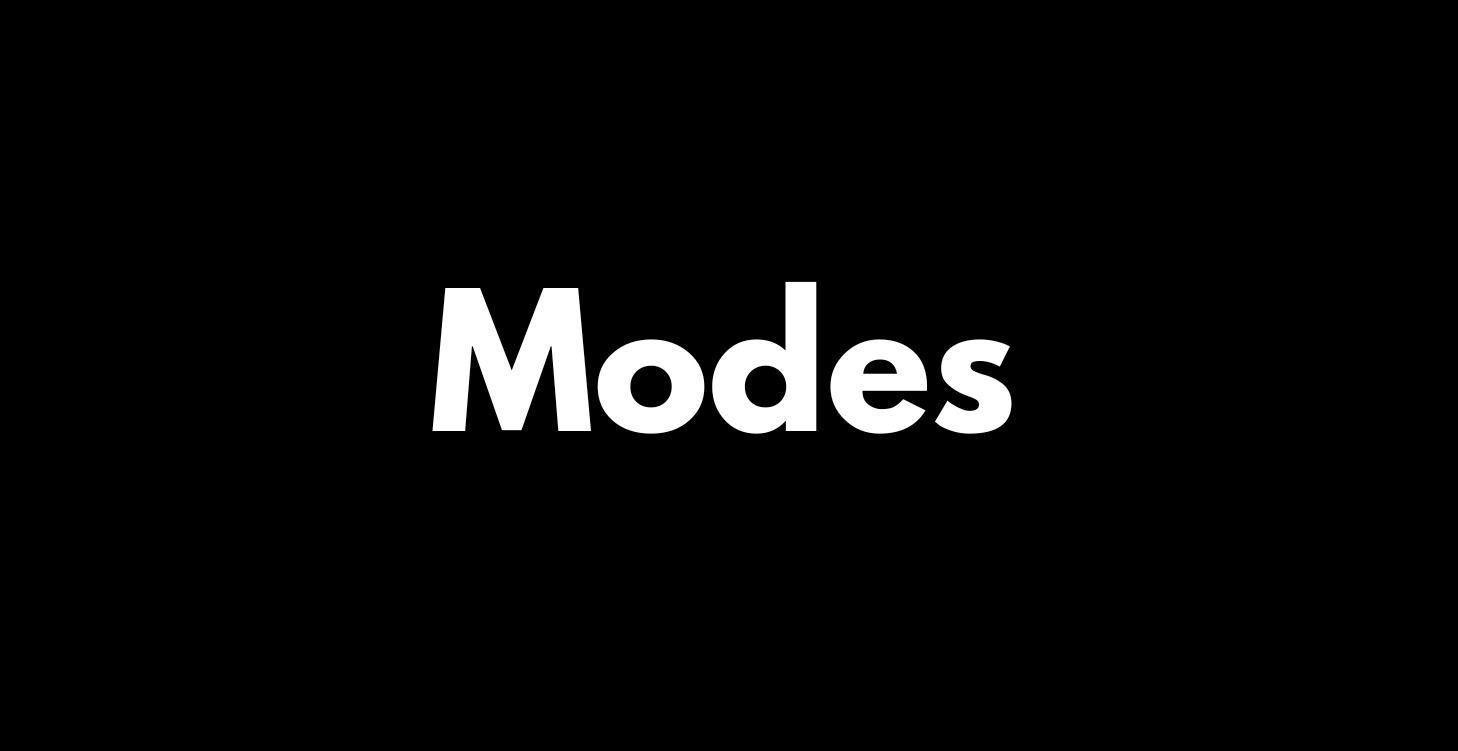 Modes Made Easy