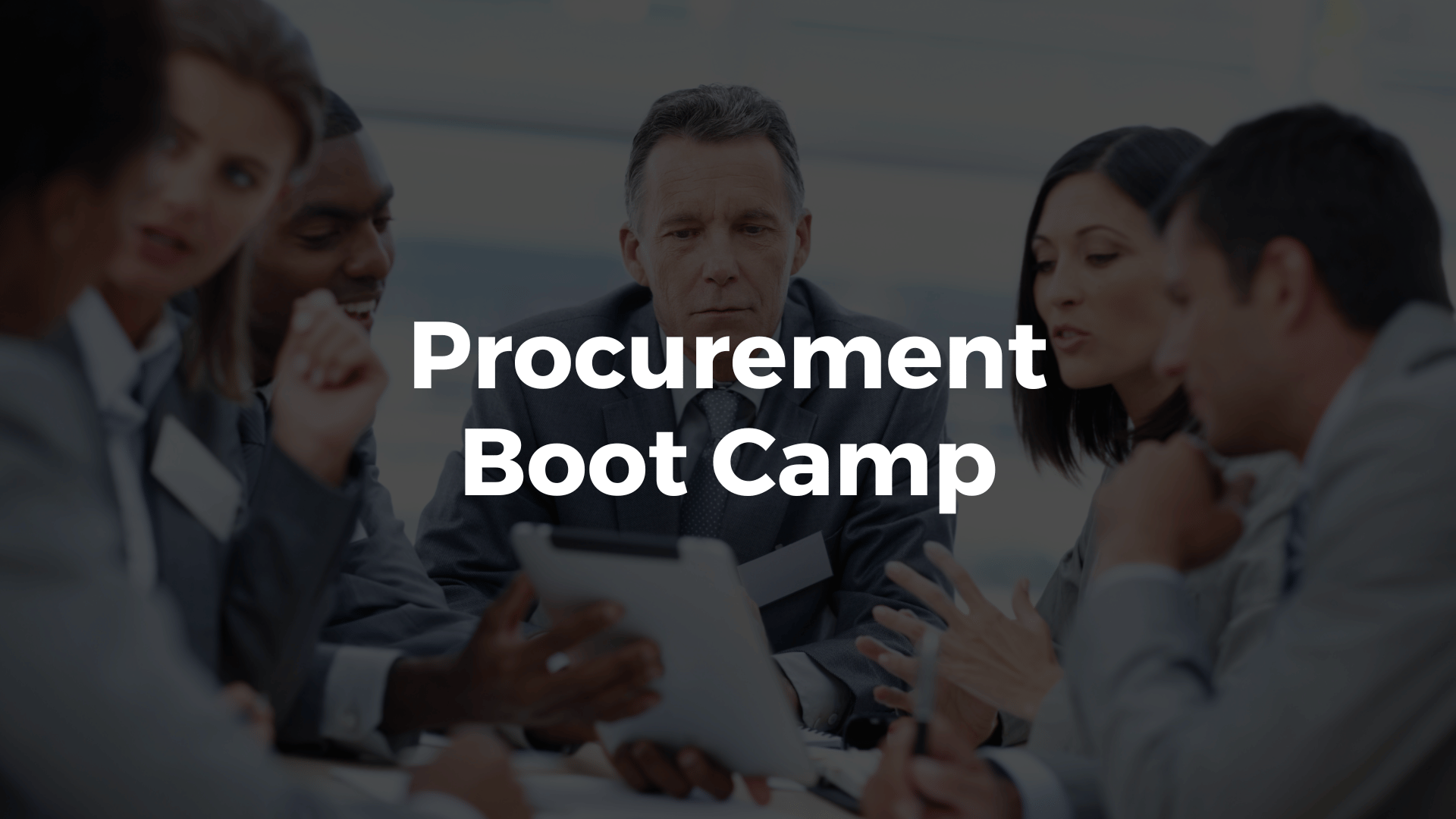 Procurement Boot Camp