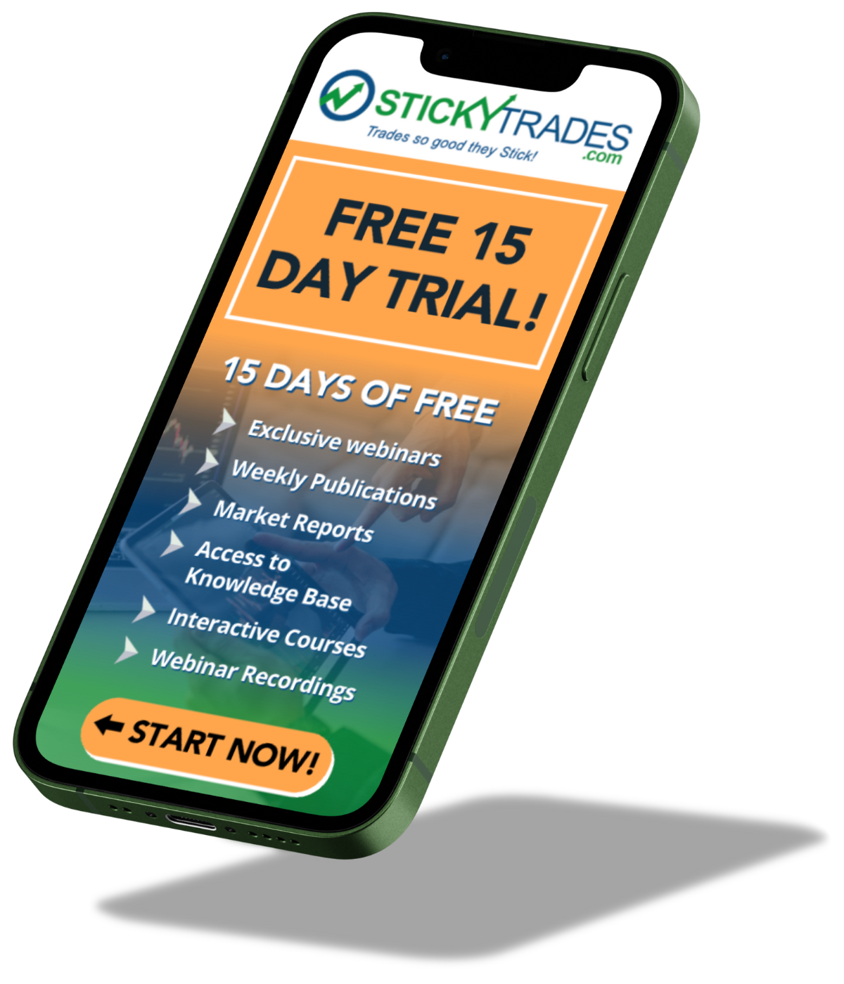 StickyTrades Home Page