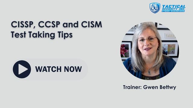 CISSP test taking tips