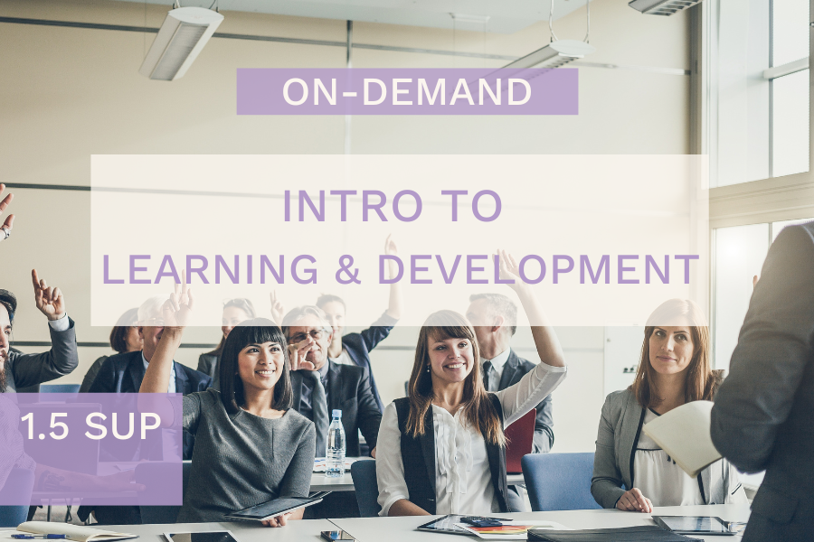 Intro to Learning & Development