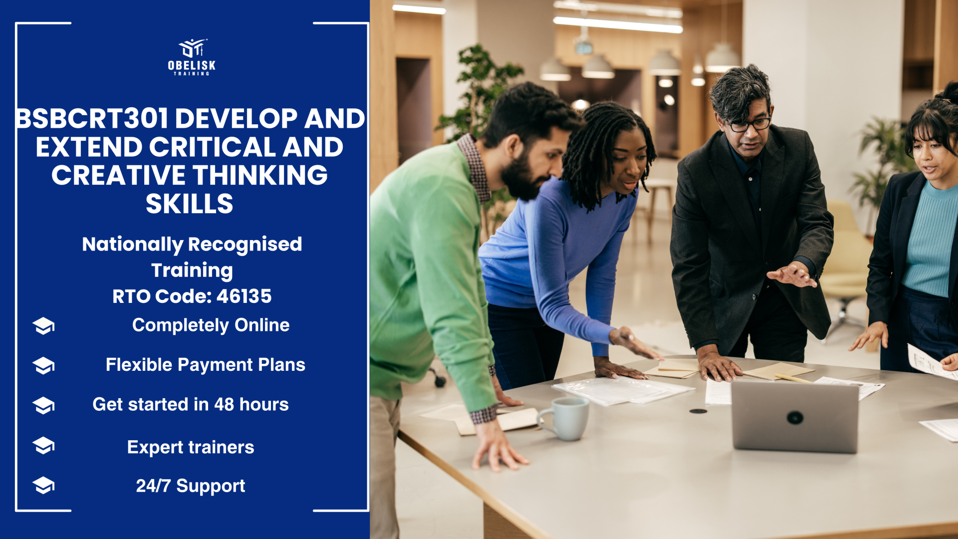 BSBCRT301 Develop and extend critical and creative thinking skills