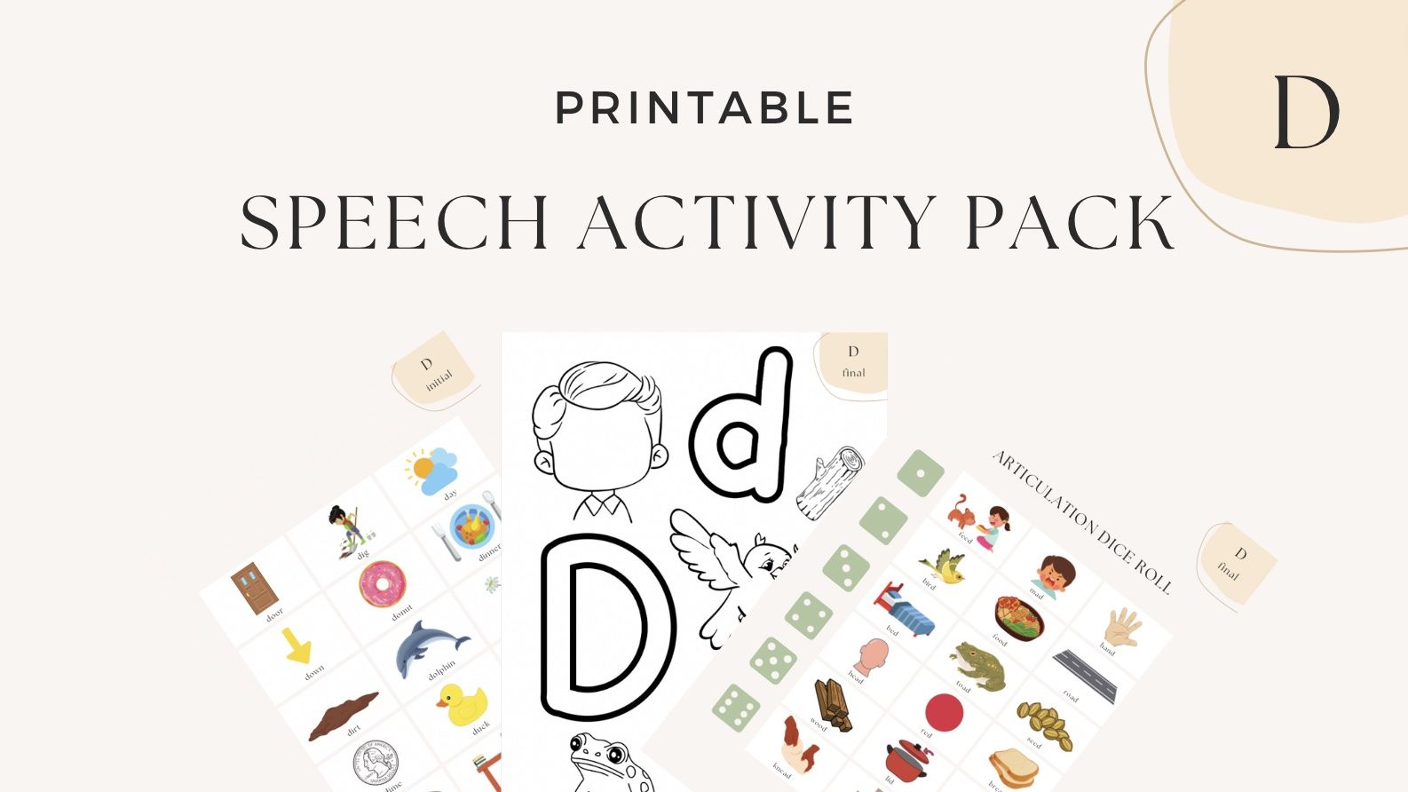 D Activity Pack