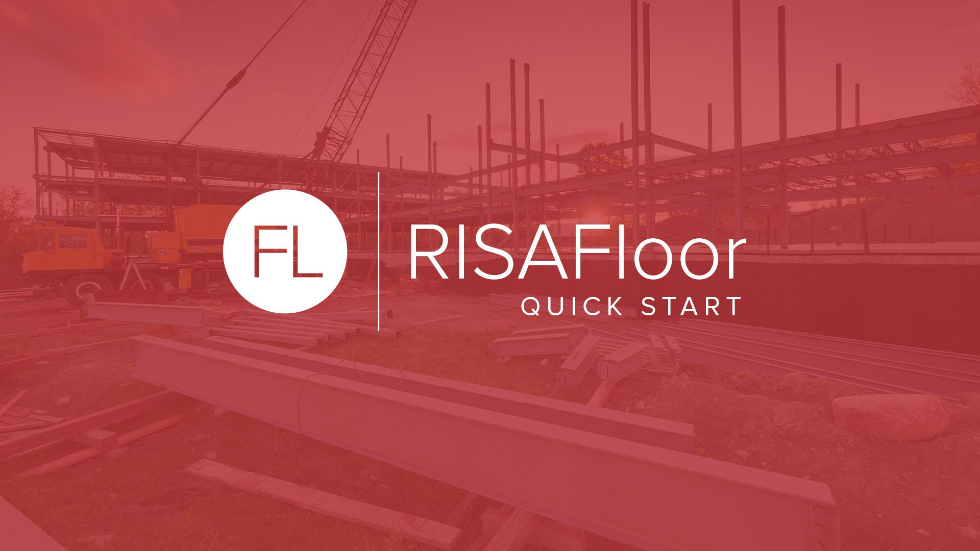 RISAFloor Quick Start