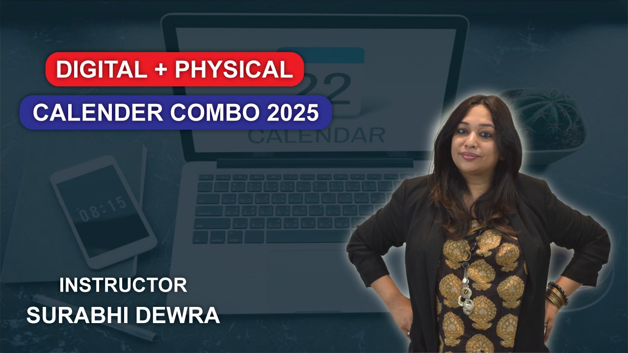 Digital + Physical Calendar Combo 2025