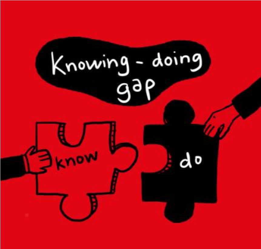 The Know–Do Gap