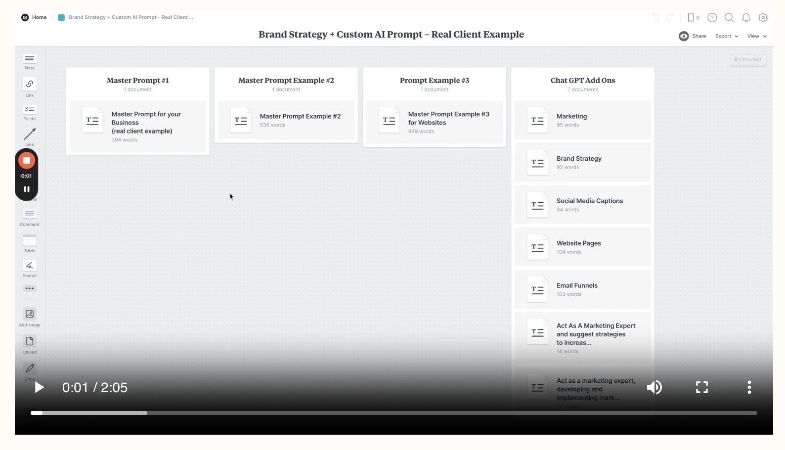 Done for you – Custom AI Prompts for your business