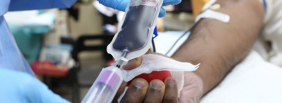 Blood transfusion training for non-KHP staff