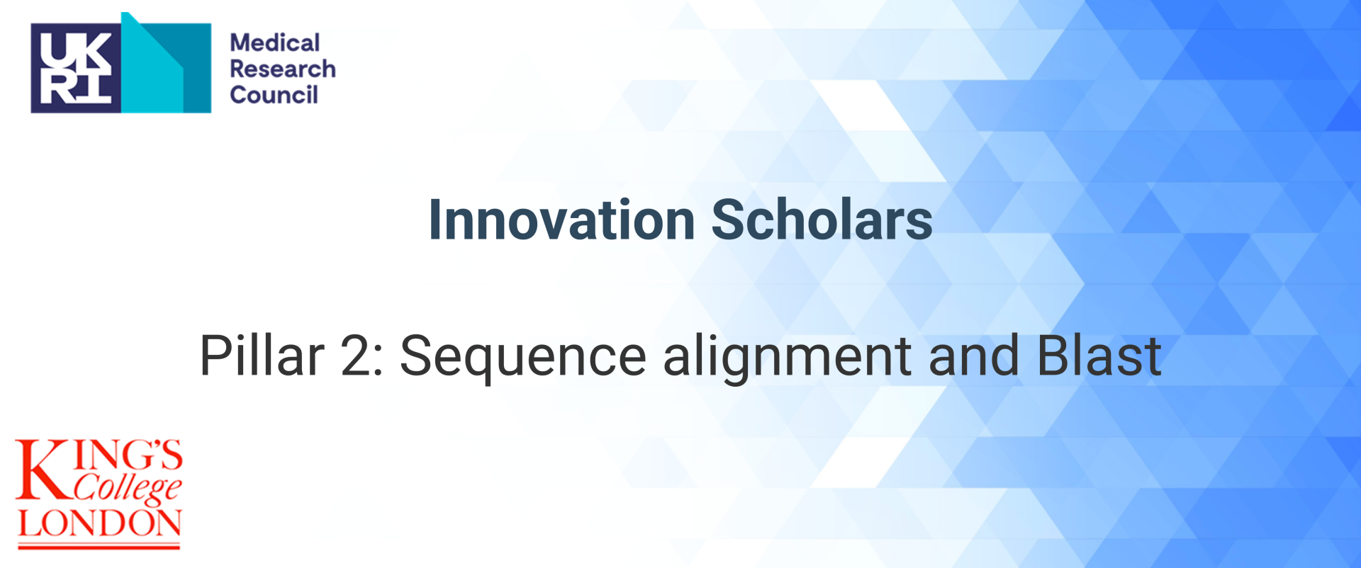 Sequence Alignment and BLAST