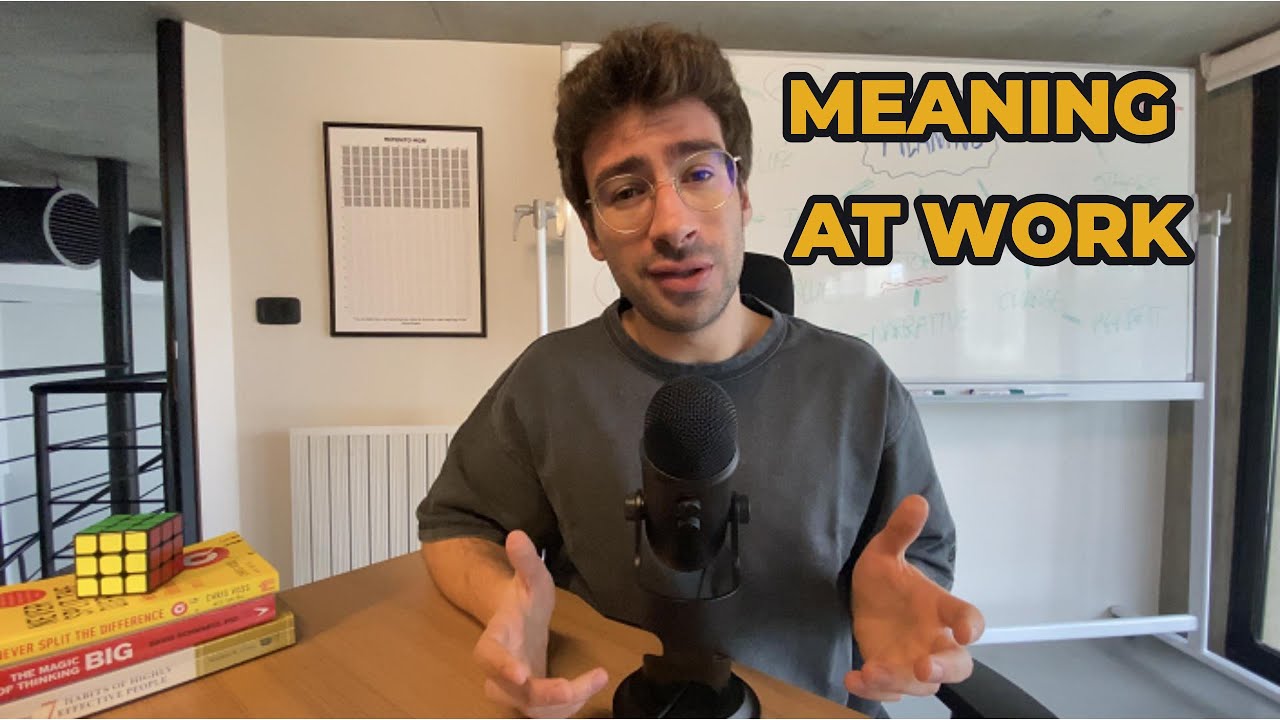 How to Bring More Meaning at Work